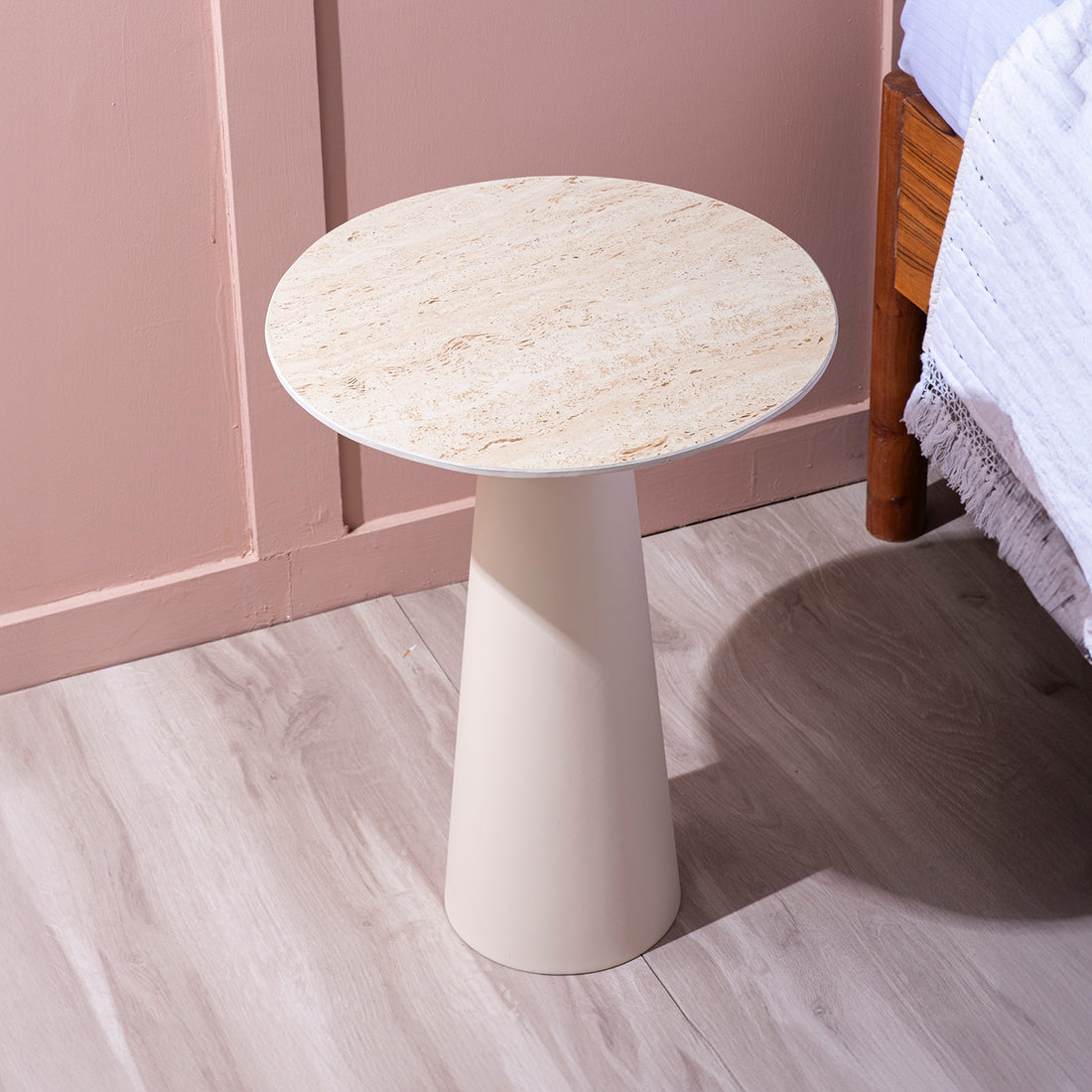 Buy Ivory Charm Side Table Online at Best Price in India | Nestroots