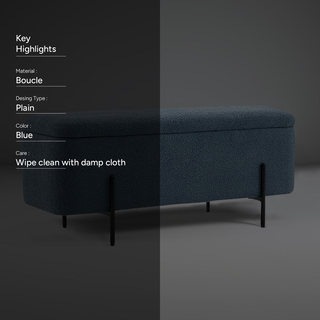 Buy Escape Storage Bench online | Best Modern Bench Online Best Price ...