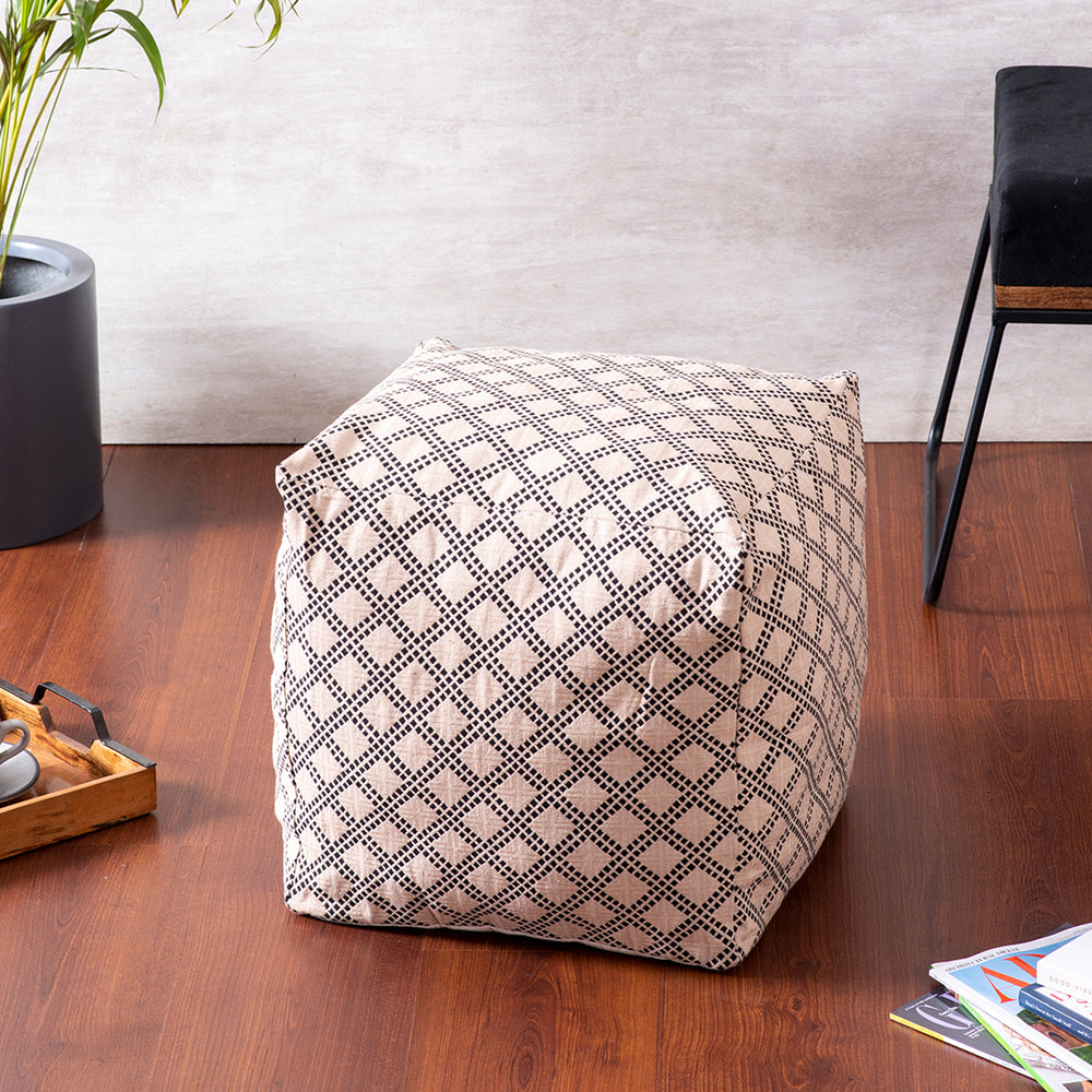 Poufs for Living Room | Pouf Ottomans | Storage Pouffe | Pouf Foot Stool