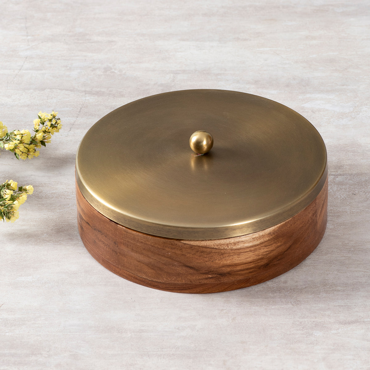Buy Masala Box Online | Kitchen Masala Container | Classic Acacia Wood ...