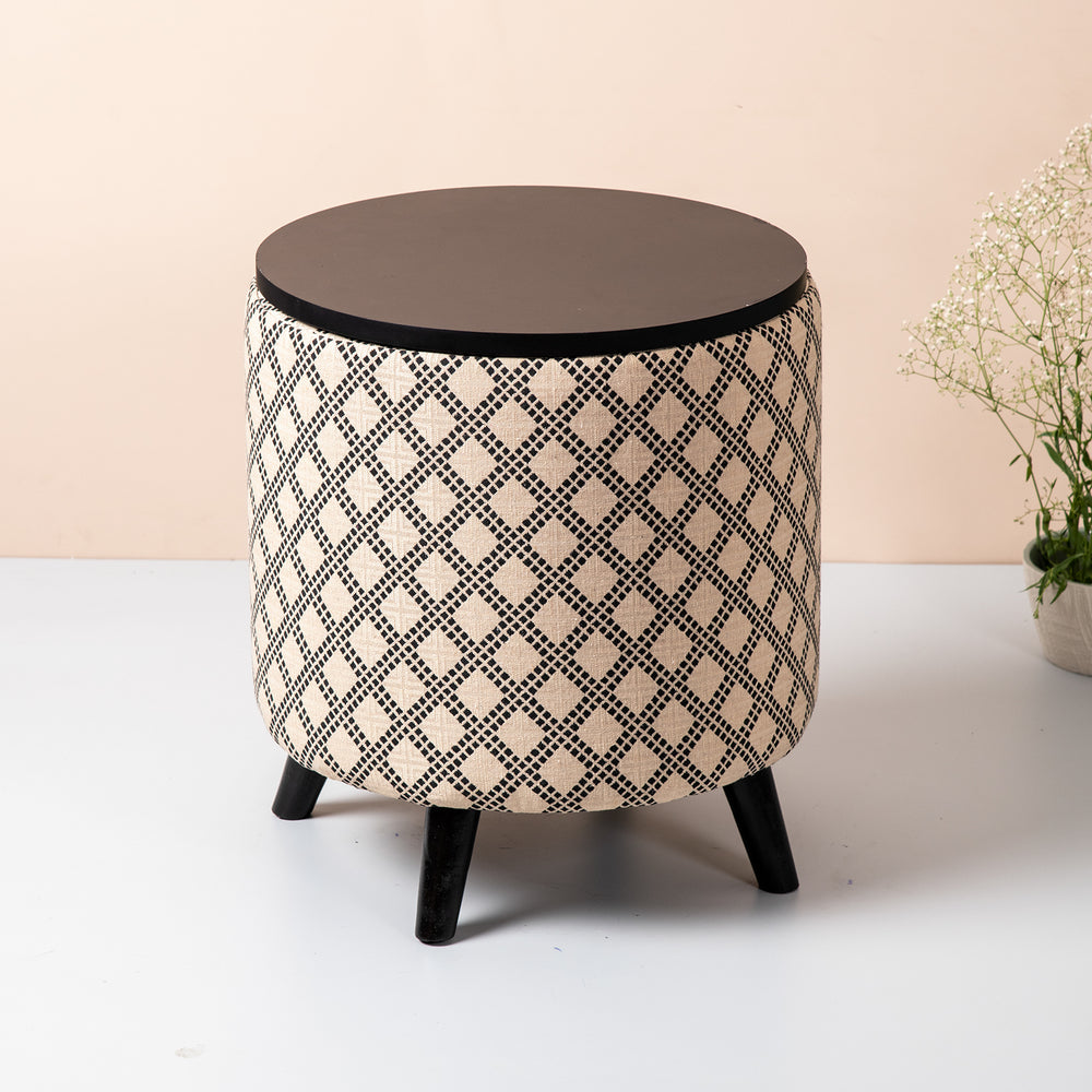 Storage Ottoman | Storage Stool | Ottoman Foot Stool | Storage Pouffe